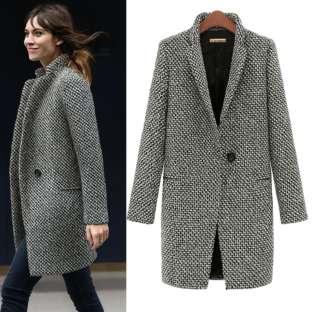 Claudia | Elegant Fall & Winter Coat – Maison & Amara Toronto